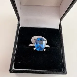 Bomb Party | Jewelry | Bomb Party Meant To Be Mine Ring Rg8539 Aqua ...